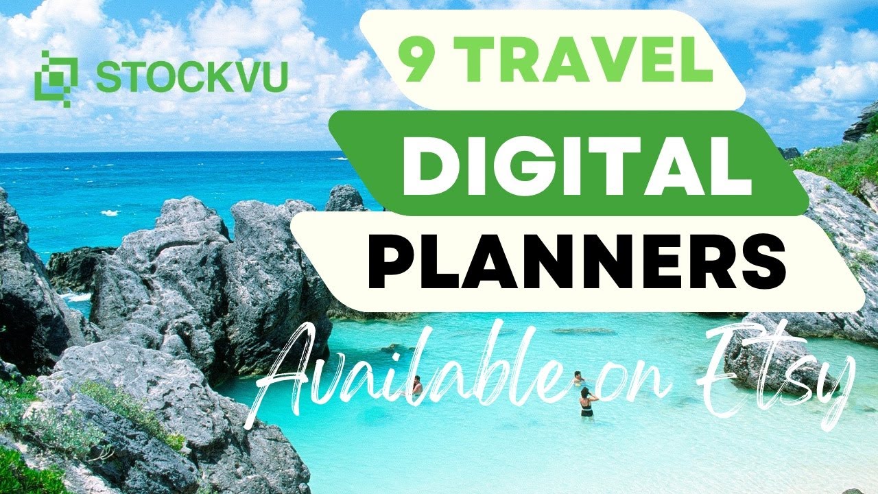 Travel on a BUDGET! NEW Digital Planner for Young Travelers (Etsy)