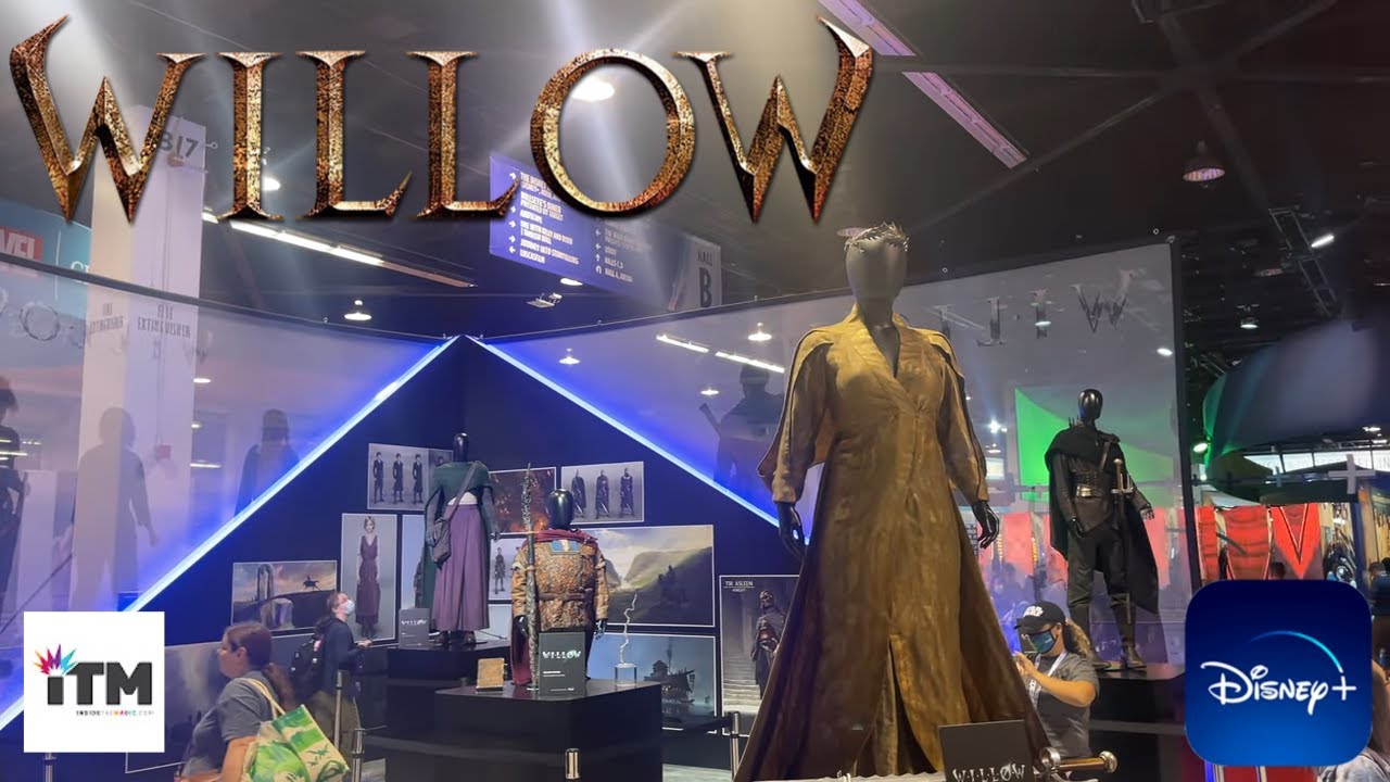 MyDisneyFix | WILLOW Concept Art & Costume Display • D23 • Trade Floor ...