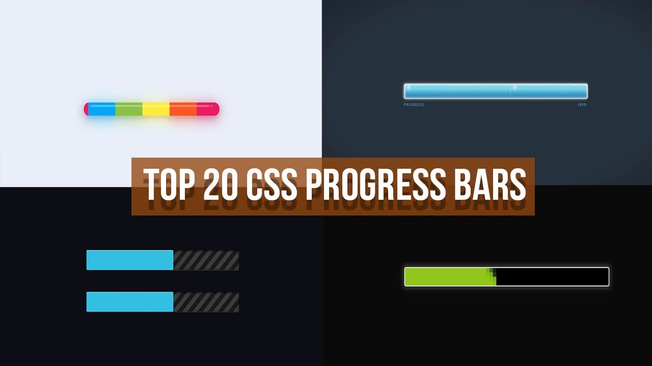 Top 20 CSS Loading Animation | top 20 CSS loading bar animation