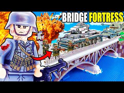 I built a Bridge Battle in LEGO WW2…