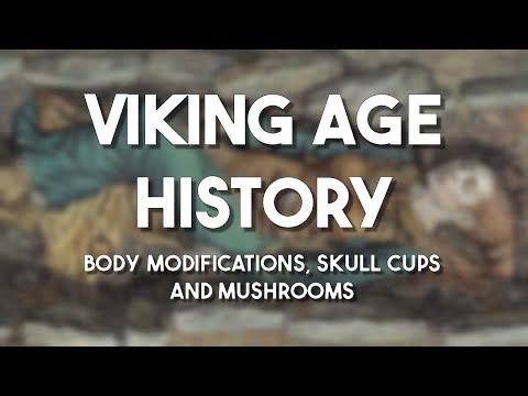 The Vikings: Body Modification, Skull Cups and Mushrooms | Whispers of ...