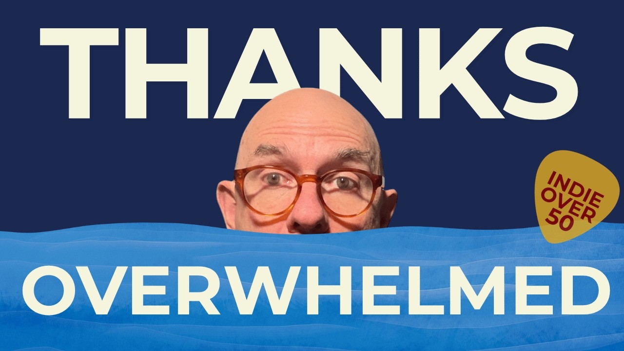 I’m Drowning in Great Music! Thank You, Indie, Over 50 Tribe