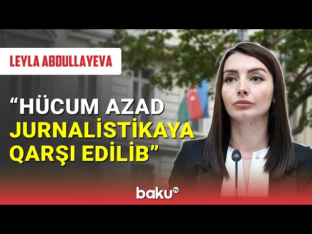 Leyla Abdullayeva “AzTV” əməkdaşlarına hücumu qınayıb - FOTO/VİDEO - Oxu.az