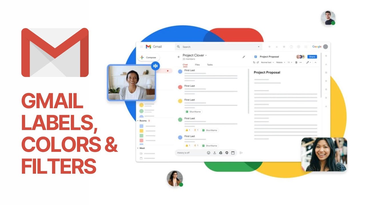 📧 Using Gmail Labels, Colors & Filters to Sort Important Emails 📧