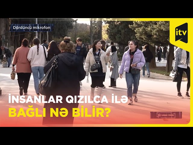 Paytaxt sakinləri qızılca xəstəliyi ilə bağlı nə bilir? - SORĞU + VİDEO ...