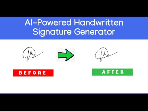 AI Signature Generator