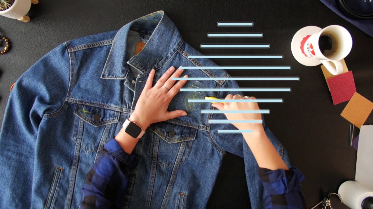 How to Perfectly Distress a Denim Jacket | Ties.com