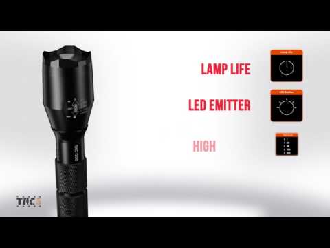 TAC-1200 Tactical Flashlight