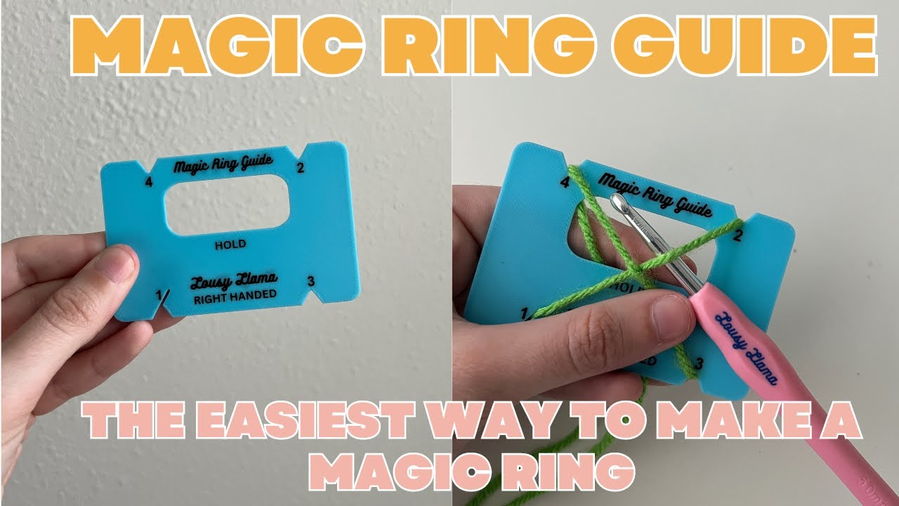 How to use The Magic Ring Guide - The EASIEST Way to Crochet a Magic Loop for Beginners
