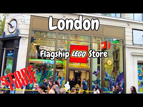 London's Flagship LEGO Store is Awesome! || Walking Tour || Newly Renovated