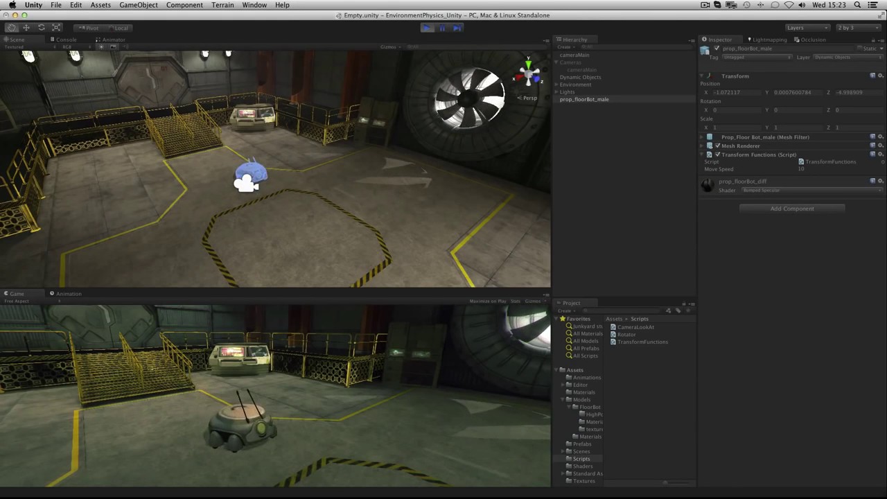 Translate and Rotate   Unity Official Tutorials