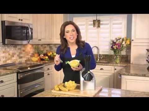 Yonanas 902 Classic Original Healthy Dessert Fruit Soft Serve Maker Creates Fast Easy Deli