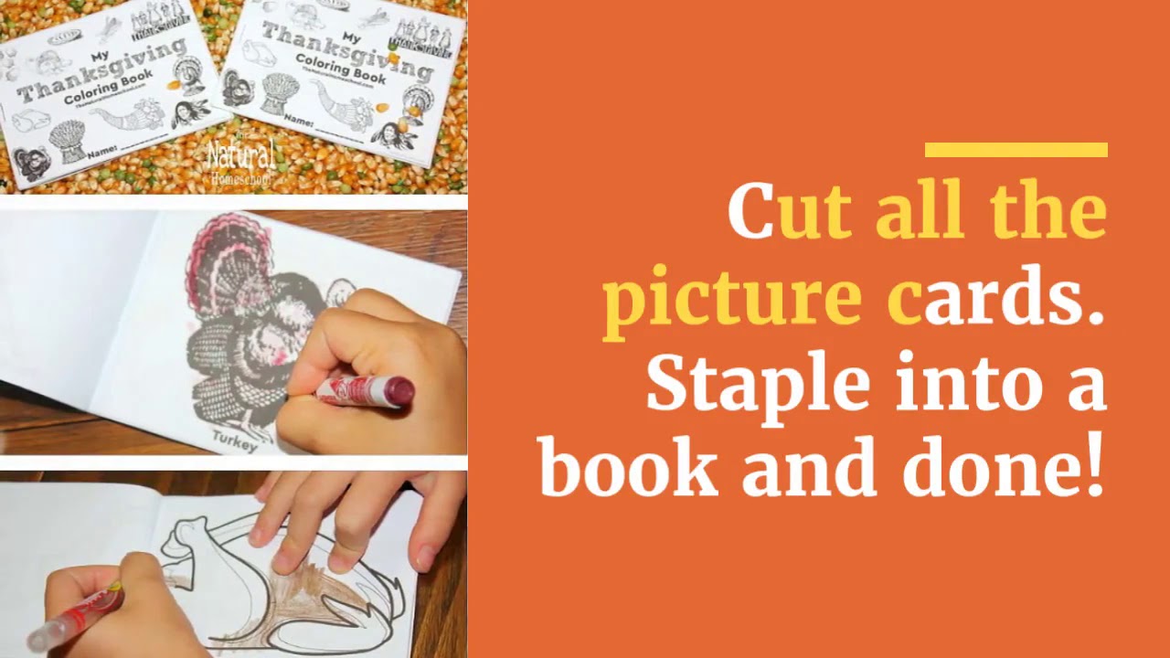 Printable Thanksgiving Coloring Pages Activity