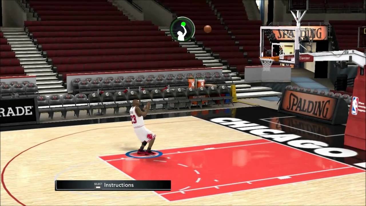 NBA 2K11 Michael Jordan FreeStyle Practice