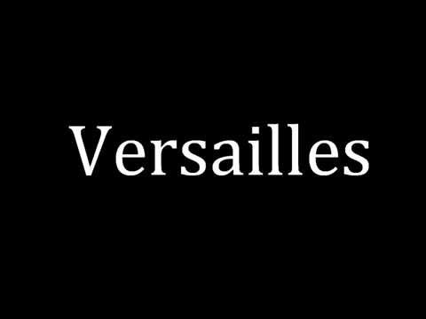 How to pronounce Versailles