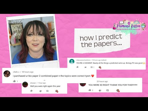 How I predict the exam papers | GCSE and A-Level Predictions for 2023 |