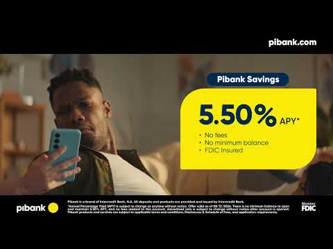 Pibank’s Recipe for Saving for your future. Earn 5.50% APY* with Pibank Savings - Easy as Pie! 15sec