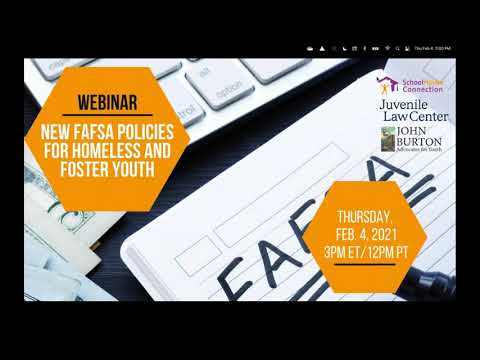 New FAFSA Policies for Homeless and Foster Youth