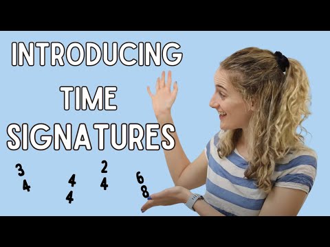 Introduction to Time Signatures: 3/4 and 4/4 time! | Kid's Music Lessons