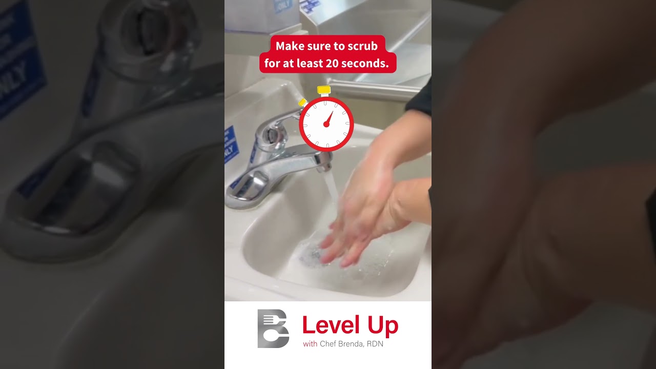 Chef Tip - How to Properly Wash Hands - The Professional Way  🧼✋#chef #school #howto