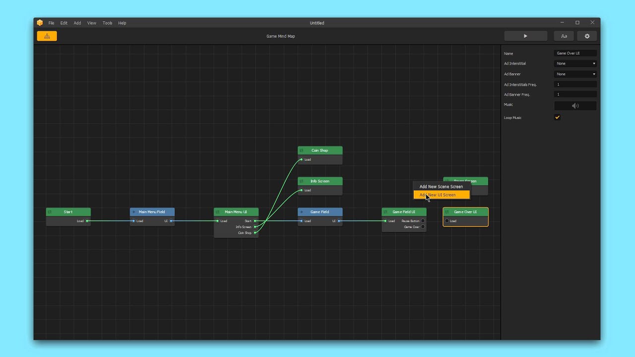 Menu Editor Overview - Buildbox 2 Tutorial