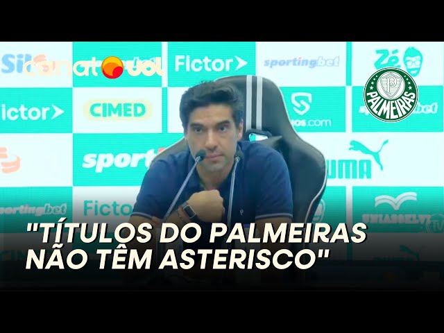 Abel após vices: Os títulos que ganhei no Palmeiras não têm asteriscos