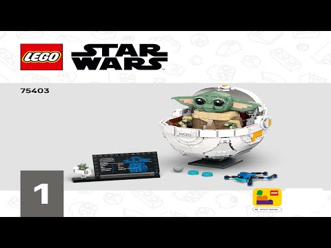 🛸 LEGO instructions 🛸 Star Wars 🛸 75403 🛸 Grogu™ with Hover Pram 🛸 Book 1 🛸