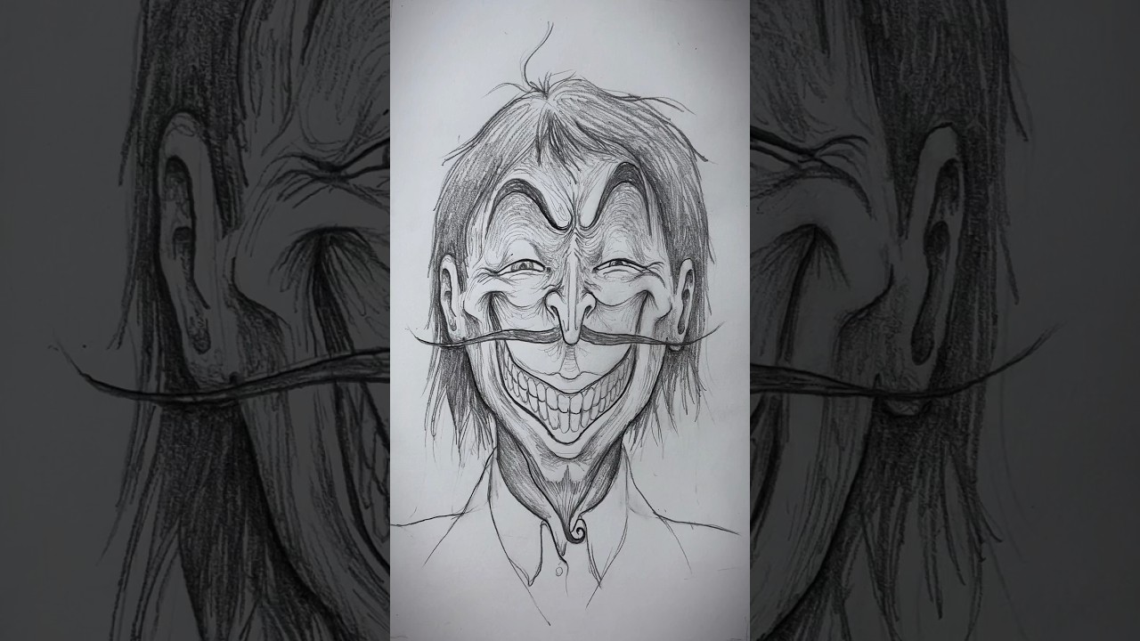 Drawing a Villain! 👹 #howto #drawing #shortsfeed #artshorts #art #shorts