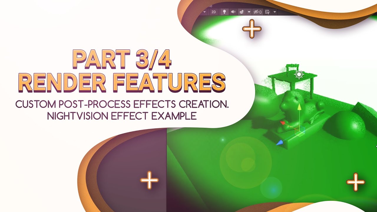 Unity Custom Render Features and Post Process effects tutorial 03 - Decompiled Art