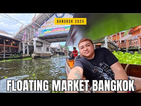 LARGEST FLOATING MARKET IN BANGKOK -  DAMNOEN SADUAK FLOATING MARKET