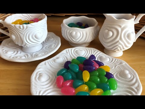 Heartbeat Tea Set (Supplementary Pieces) by DaveMakesStuff - Thingiverse