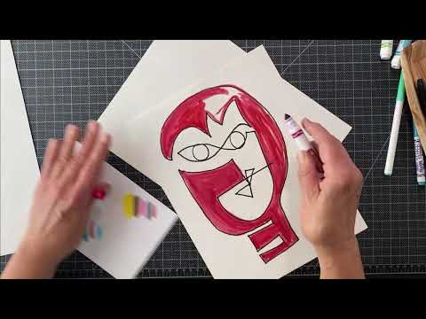 Paul Klee Inspired Drawing Lesson