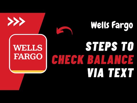 How to Text Wells Fargo for Balance !! Wells Fargo ~ Text For Balance Inquiry 2023