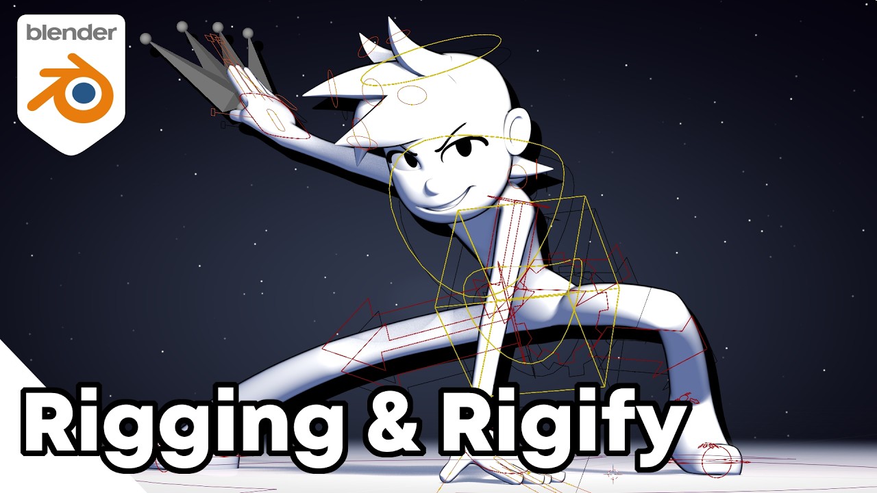 Rigging Basics and Using Rigify in Blender for Beginners