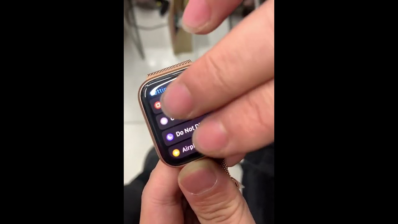 How to remove retail demo apple watch