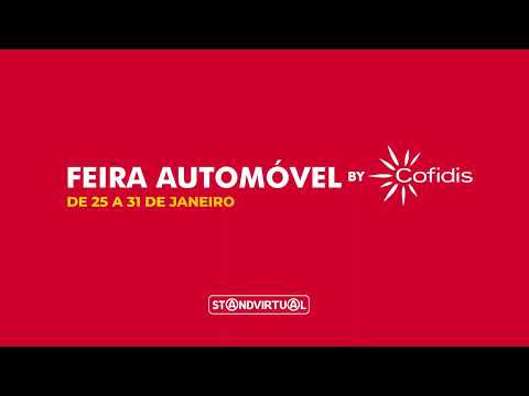 FEIRA DIGITAL AUTOMÓVEL by Cofidis - De 25 a 31 de Janeiro