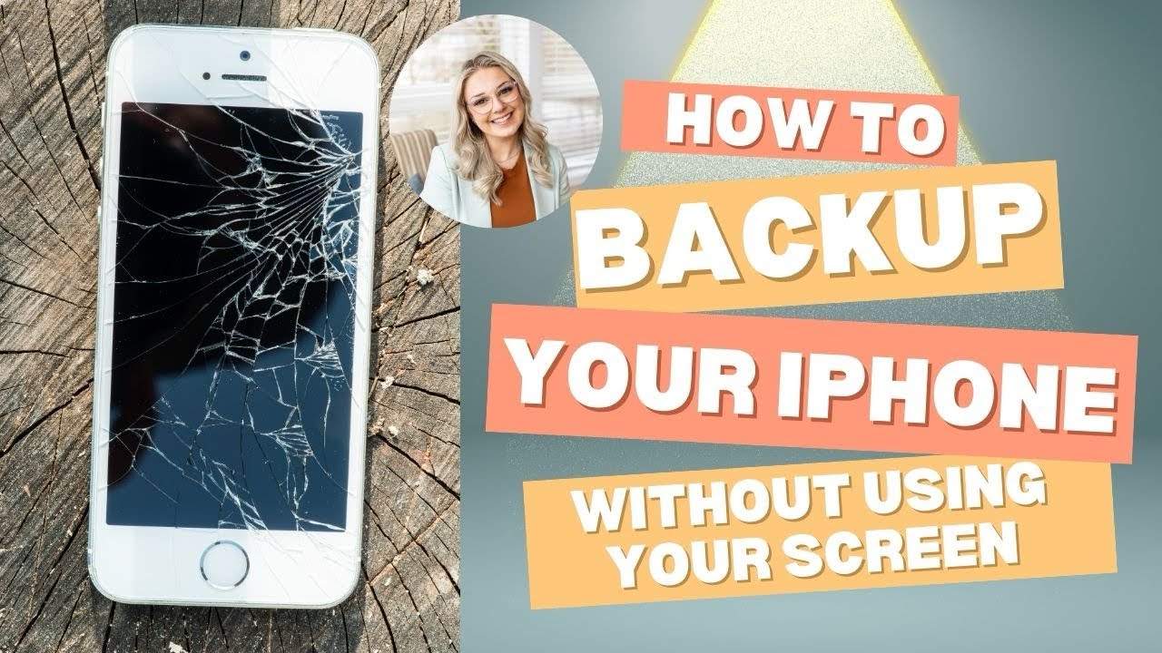 How to Backup iPhone with Completely Broken Screen