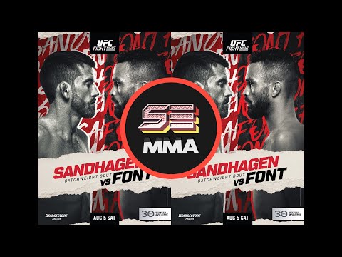 UFC Nashville Sandhagen vs Font predictions | SE MMA Show #142