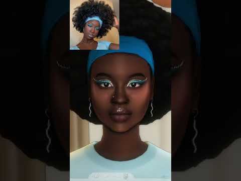Making sims using Pinterest references #sims #sims4 #thesims4 #ts4