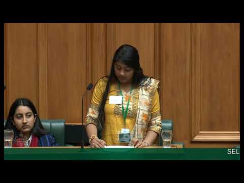Presentation of the Youth Parliament Transport and Infrastructure Select Committee Report