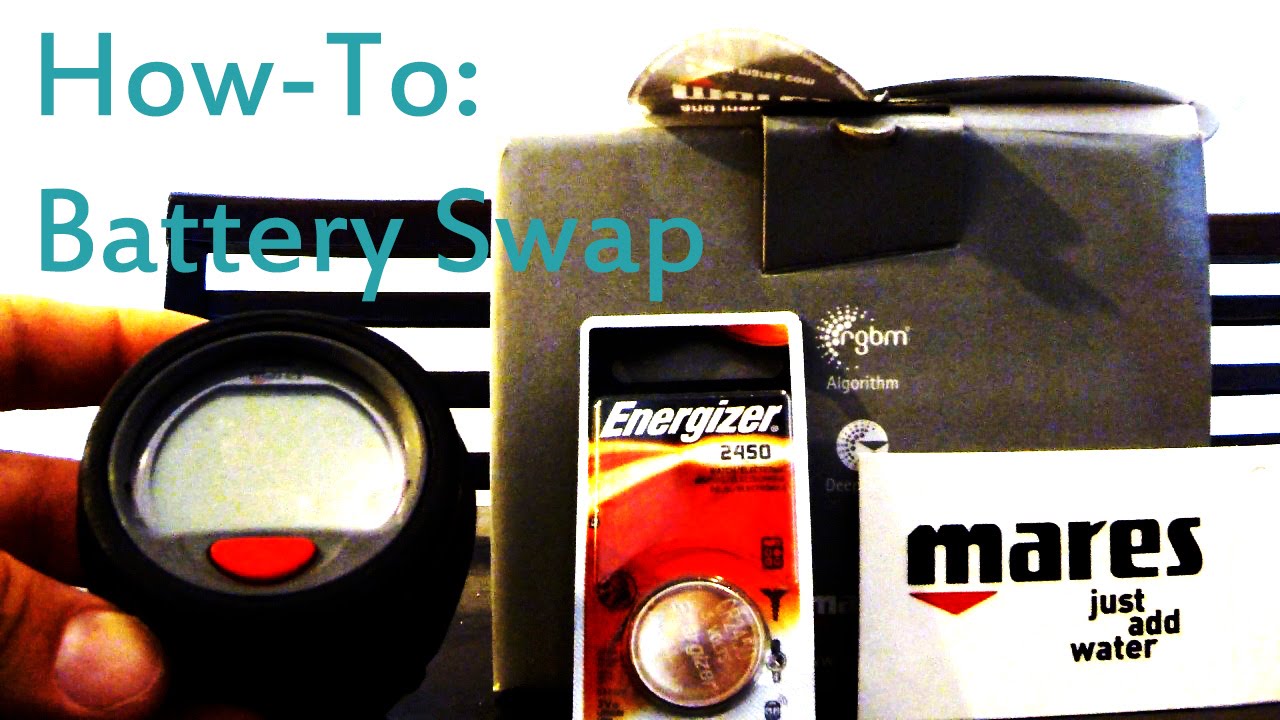 HOW-TO: Mares Puck Dive Computer Battery Replacement