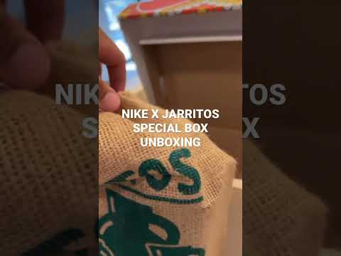 Nike x Jarritos special box unboxing