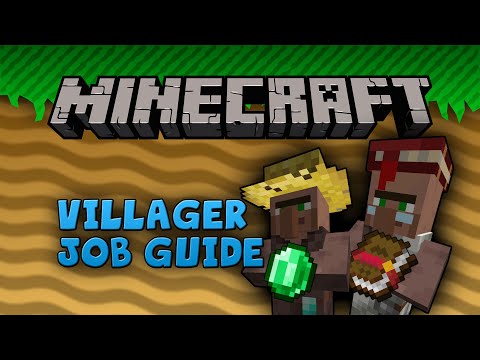 Minecraft Guide: Villager Jobs & Enchanting [PlayStation, Xbox, PC]