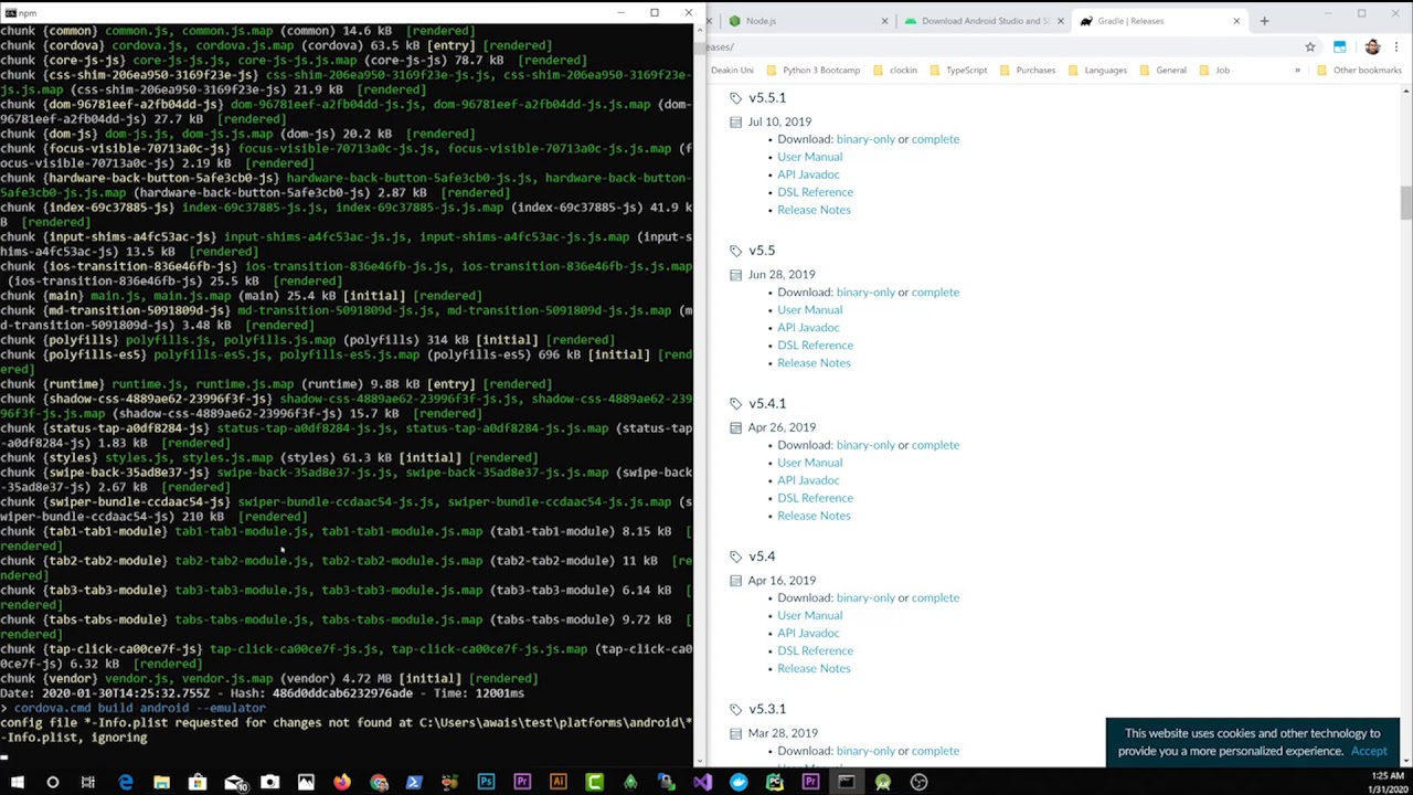 How to Setup Android Project From IONIC Framework 4