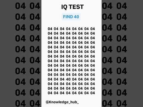 IQ TEST || Only For Ginius The Find || Maths Puzzle#viralvideo #shorts #shortsfeed