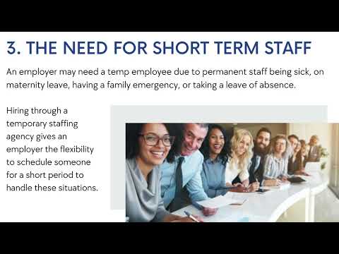 Top 10 Reasons Why Companies Use Staffing Agencies