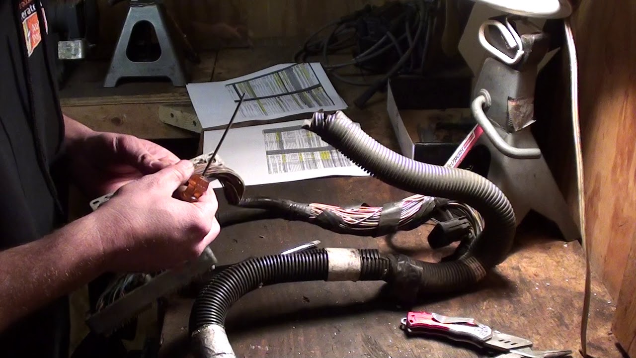 How To: LS1 4.8 5.3 6.0  stand alone wiring harness building and modification. Part 1