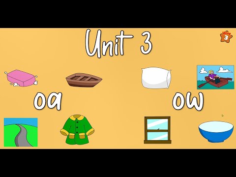 Phonics oa and ow words. Sounds Great 5: Unit 3