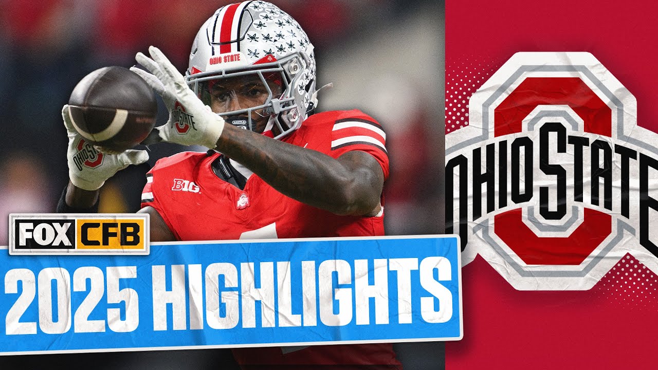 Jeremiah Smith 2025 Ohio State Buckeyes Sophomore Season Highlights 🏈 FOX College Football
