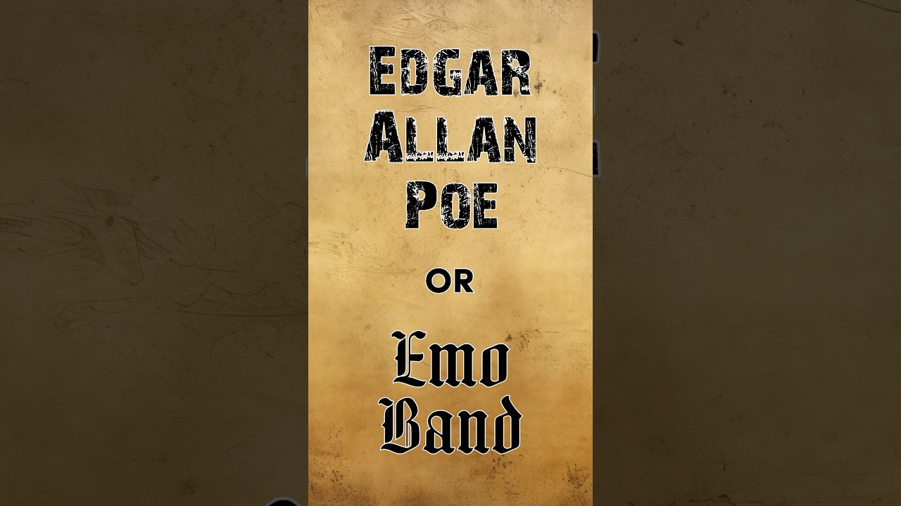 Minute Quiz: Edgar Allan Poe or Emo Band